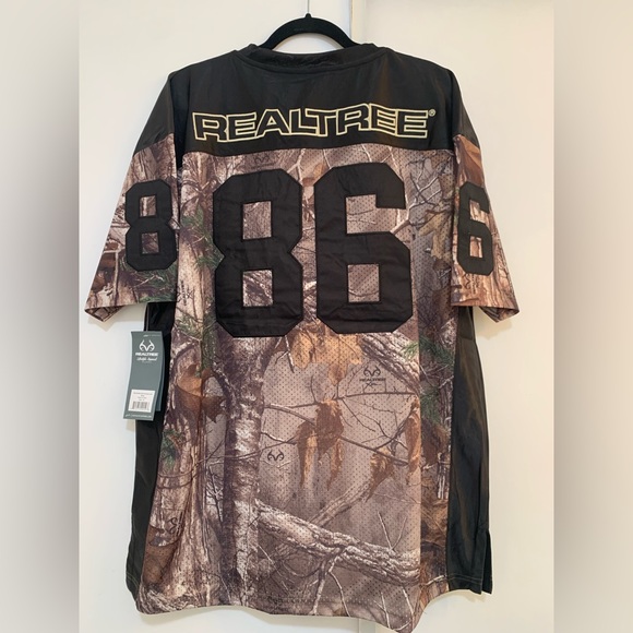 Earthletics | Shirts | Real Tree 86 Hunting Camouflage Jersey Shirt 86 ...